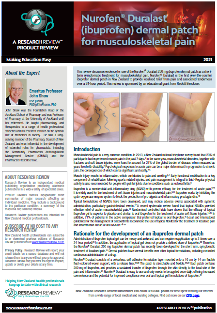 Sports Medicine Research Review NZ Free Update | Product Review ...